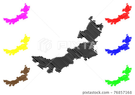 Nei Mongol Autonomous Region - Stock Illustration [76857168] - PIXTA