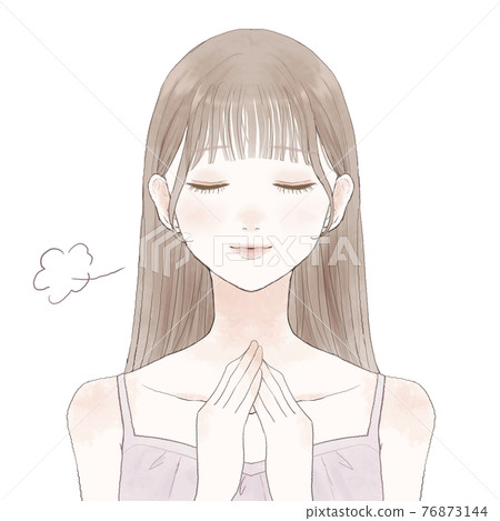 Reassuring woman - Stock Illustration [76873144] - PIXTA