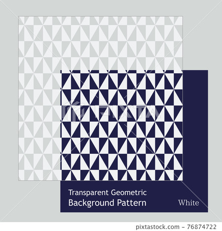 Transparent simple white line pattern with... - Stock Illustration ...