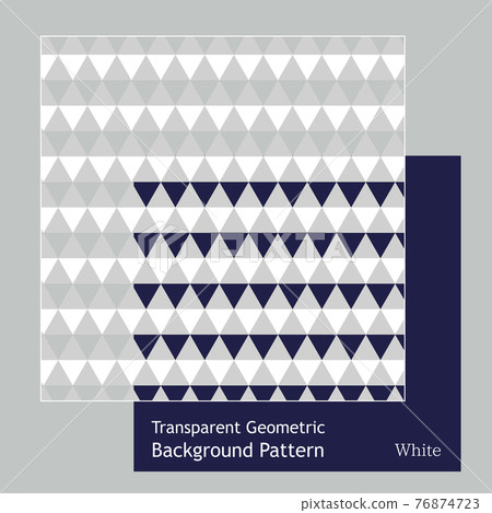 Transparent simple white line pattern with... - Stock Illustration ...