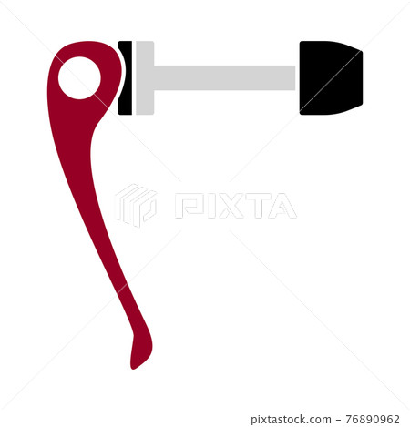Bike Quick Release Icon - Stock Illustration [76890962] - PIXTA