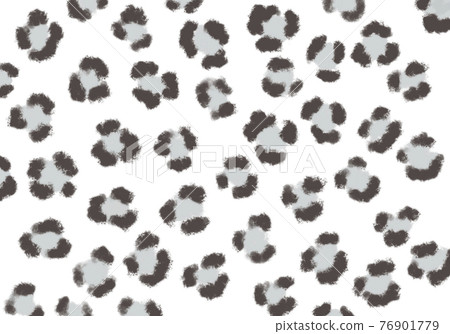 Leopard pattern white - Stock Illustration [76901779] - PIXTA