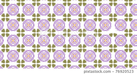 Beautiful lilac flower pattern background... - Stock Illustration ...