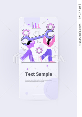 developers team carrying wrench programmers... - Stock Illustration [76927361] - PIXTA