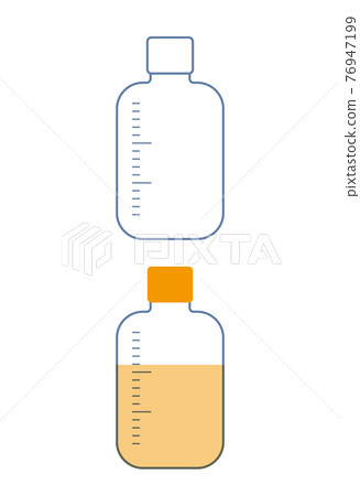 Illustration material of syrup and empty syrup... - Stock Illustration ...