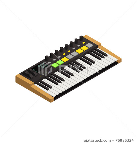 Keyboard Isometric Icon - Stock Illustration [76956324] - PIXTA