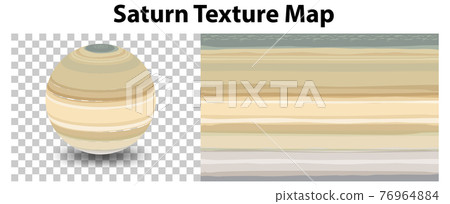 Saturn planet on transparent with Saturn... - Stock Illustration ...