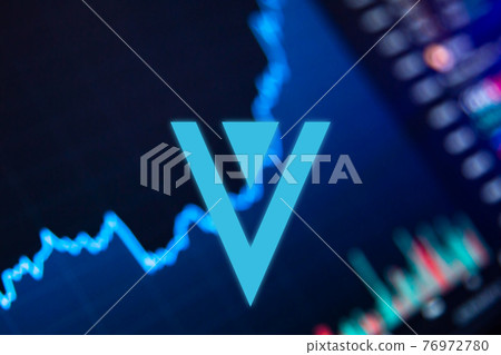 Verge XVG Cryptocurrency. Verge coin growth...-插圖素材 [76972780] - PIXTA圖庫