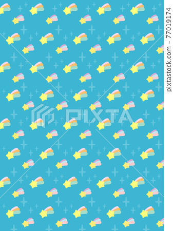 Simple and fancy sparkling shooting star pattern 4 - Stock Illustration ...