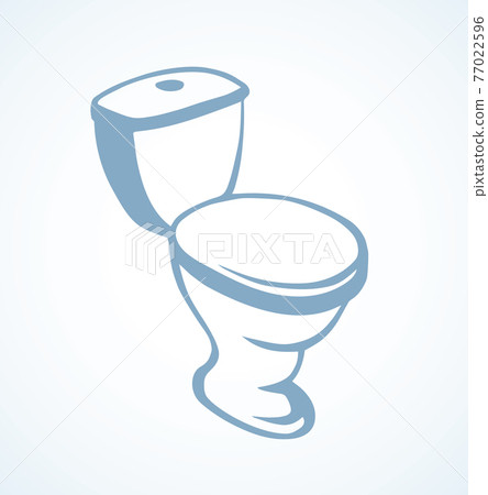 Toilet. Vector drawing - Stock Illustration [77022596] - PIXTA