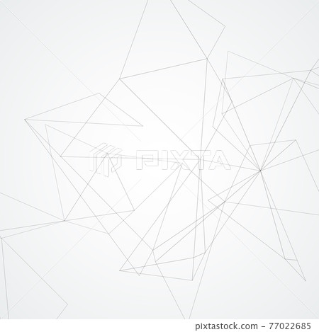 Vector black lines connection. Modern connect...-插圖素材 [77022685] - PIXTA圖庫