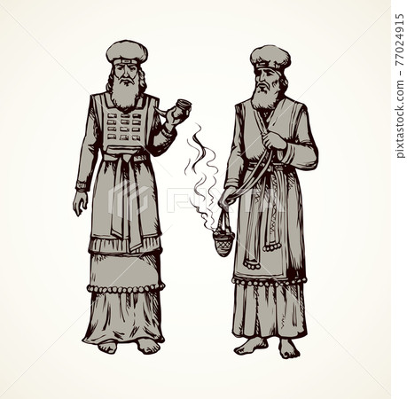 High Priest. Vector drawing - Stock Illustration [77024915] - PIXTA