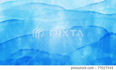 Light blue watercolor brush marks, background... - Stock Illustration ...