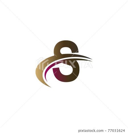 Mix of letter with quick slash design logo icon... - Stock Illustration ...