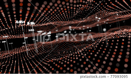 Big Data Visualization. Abstract structure - Stock Illustration ...