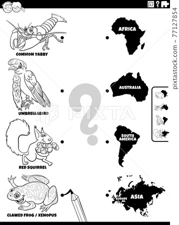 South America Animal Coloring Pages