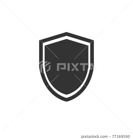 Shield icon. Protection sign. Vector... - Stock Illustration [77169500 ...