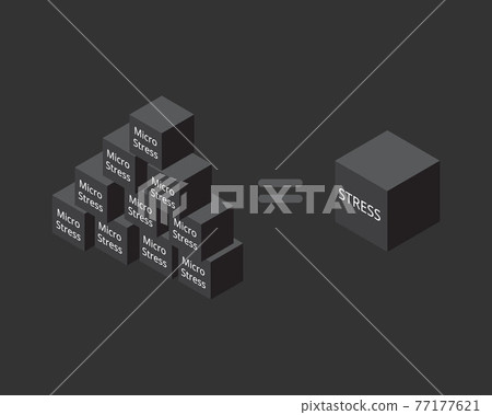 Micro-stress can be things as small or ...-插圖素材 [77177621] - PIXTA圖庫
