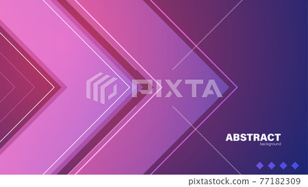 Abstract pink modern background and arrow with... - Stock Illustration ...