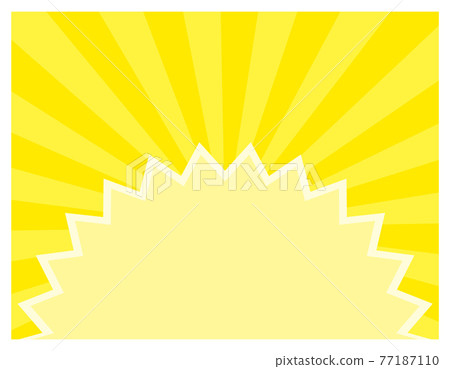 radiation, backdrop, backdrops - Stock Illustration [77187110] - PIXTA