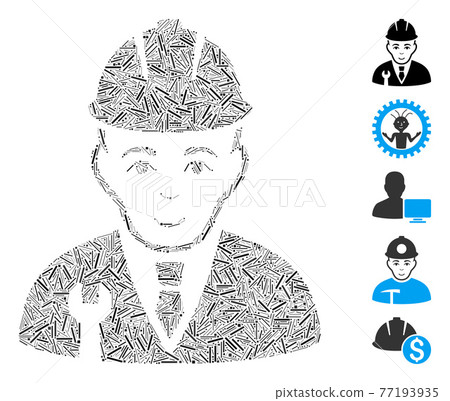 Hatch Mosaic Developer Vector Icon - Stock Illustration [77193935] - PIXTA