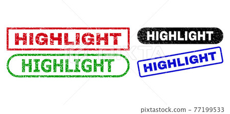 HIGHLIGHT Rectangle Stamp Seals Using Corroded... - Stock Illustration ...
