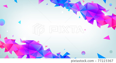 Vector abstract multicolor wireframe background... - Stock Illustration ...