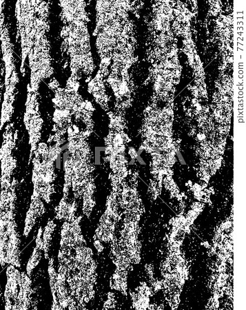 Grunge tree bark texture. Distressed overlay... - Stock Illustration ...