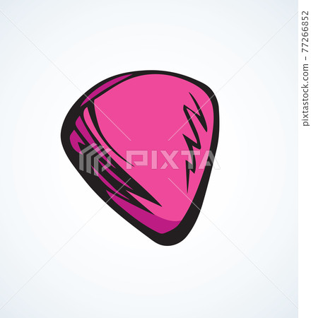 Plectrum. Vector drawing - Stock Illustration [77266852] - PIXTA
