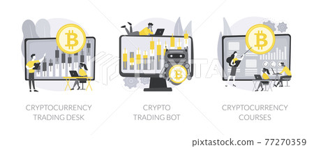 Digital tokens abstract concept vector... - Stock Illustration ...