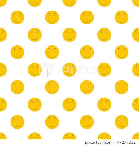 Smile pattern seamless - Stock Illustration [77277232] - PIXTA
