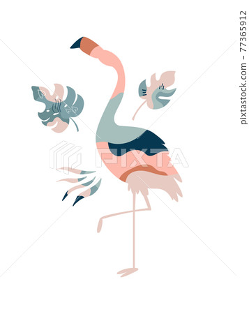 Wall art design, graphic print with boho... - Stock Illustration ...