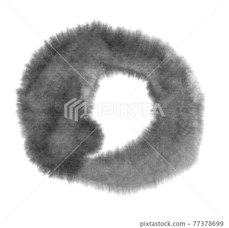 Ink bleeding circle - Stock Illustration [77378699] - PIXTA
