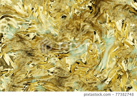 Abstract weathered damaged gold background in... - Stock Illustration ...