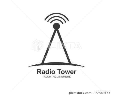 Broadcast Tower Logo