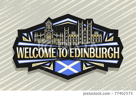 Vector logo for Edinburgh - Stock Illustration [77402573] - PIXTA