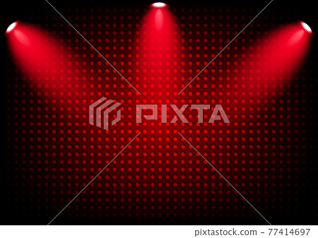 graphics design Spot light with red color... - Stock Illustration ...