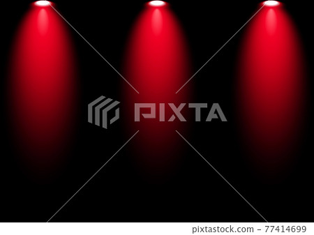 graphics design Spot light with red color tone... - Stock Illustration ...