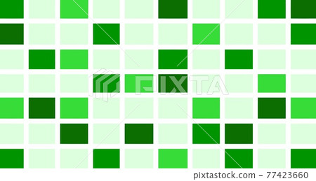 Green tile pattern - Stock Illustration [77423660] - PIXTA