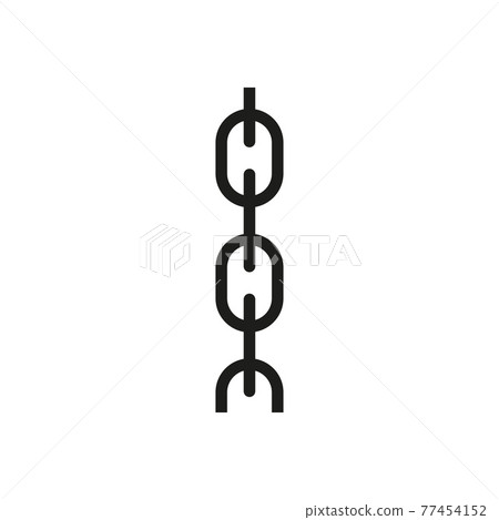 Sling here, symbol. Vector illustration, flat... - Stock Illustration ...