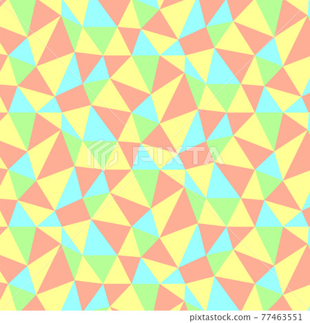 Geometric pattern Polygon pattern Bright color... - Stock Illustration ...