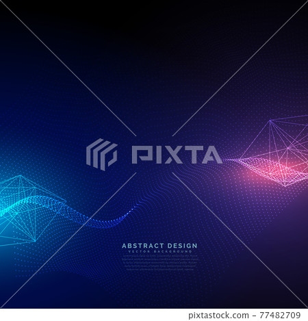 abstract technology background with light... - Stock Illustration ...