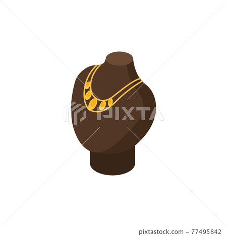 Pawn Shop Necklace Composition - Stock Illustration [77495842] - PIXTA