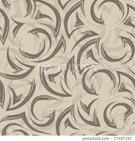 Vector seamless brown texture of corners and... - Stock Illustration ...