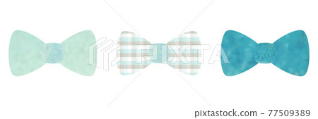 Light blue / blue check / blue ribbon - Stock Illustration [77509389 ...