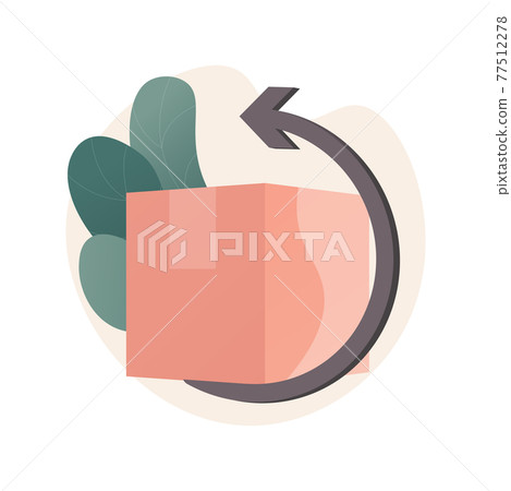 Returns and refunds abstract concept vector... - Stock Illustration ...