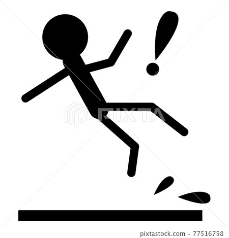 Toppling over - Stock Illustration [77516758] - PIXTA