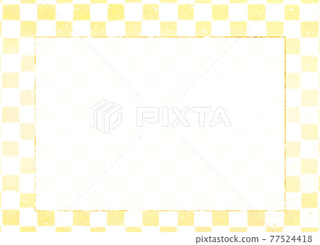 Pale yellow checkered background copy space - Stock Illustration ...