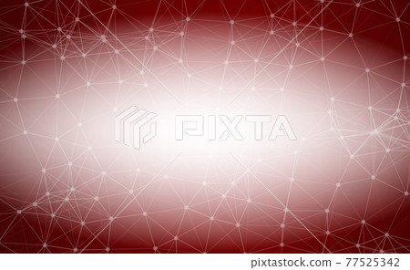 Geometric Red Polygonal background molecule and... - Stock Illustration ...