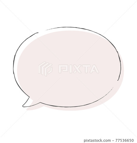speech balloon, vector, vectors - Stock Illustration [77536650] - PIXTA